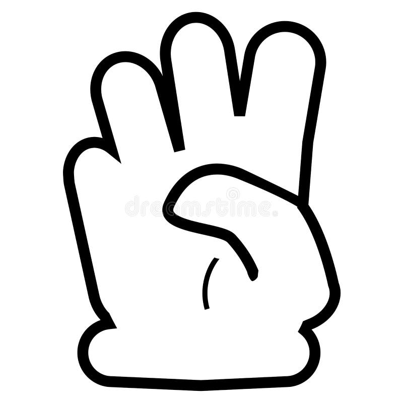 Simple Outline Sketch Man Hand Picking Something Stock Vector ...