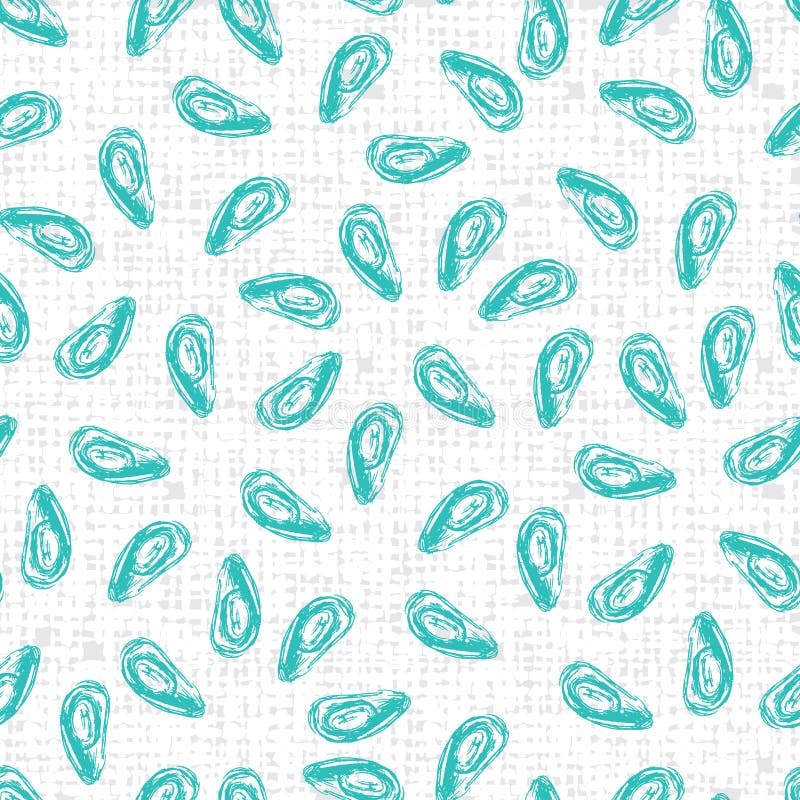 Mussel Shell Pattern Stock Illustrations – 1,316 Mussel Shell Pattern ...