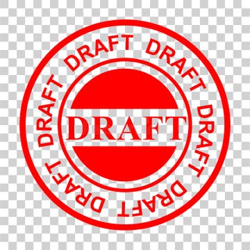 Draft Stamp Transparent Background Stock Illustrations – 3,537 Draft ...