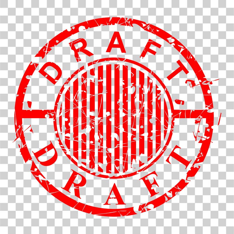 Draft Stamp Transparent Background Stock Illustrations – 3,522 Draft ...