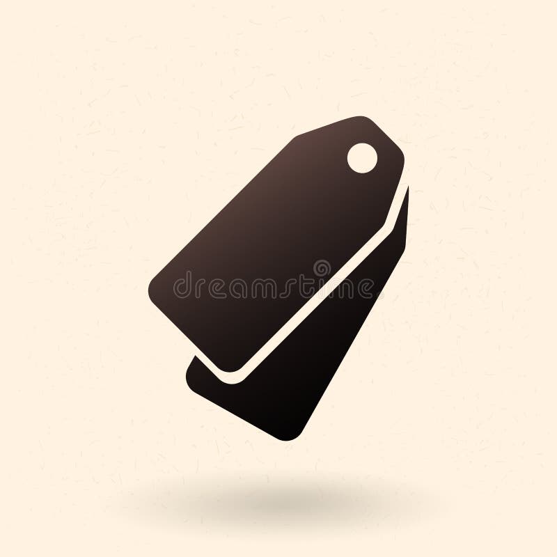Vector Single Icon - Price Tag Stock Vector - Illustration of ...