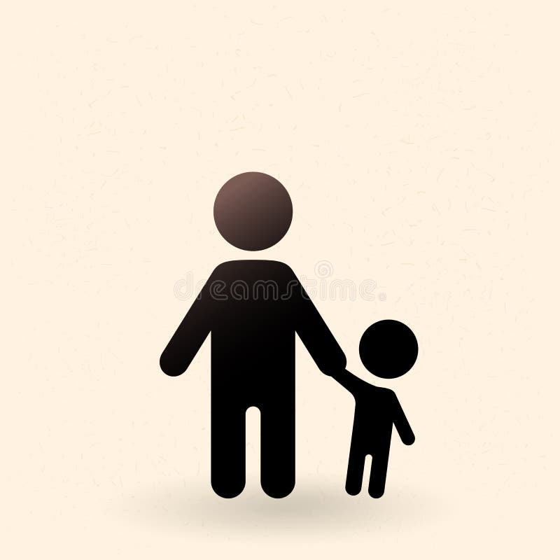 Single Father Silhouette Stock Illustrations – 1,060 Single Father ...