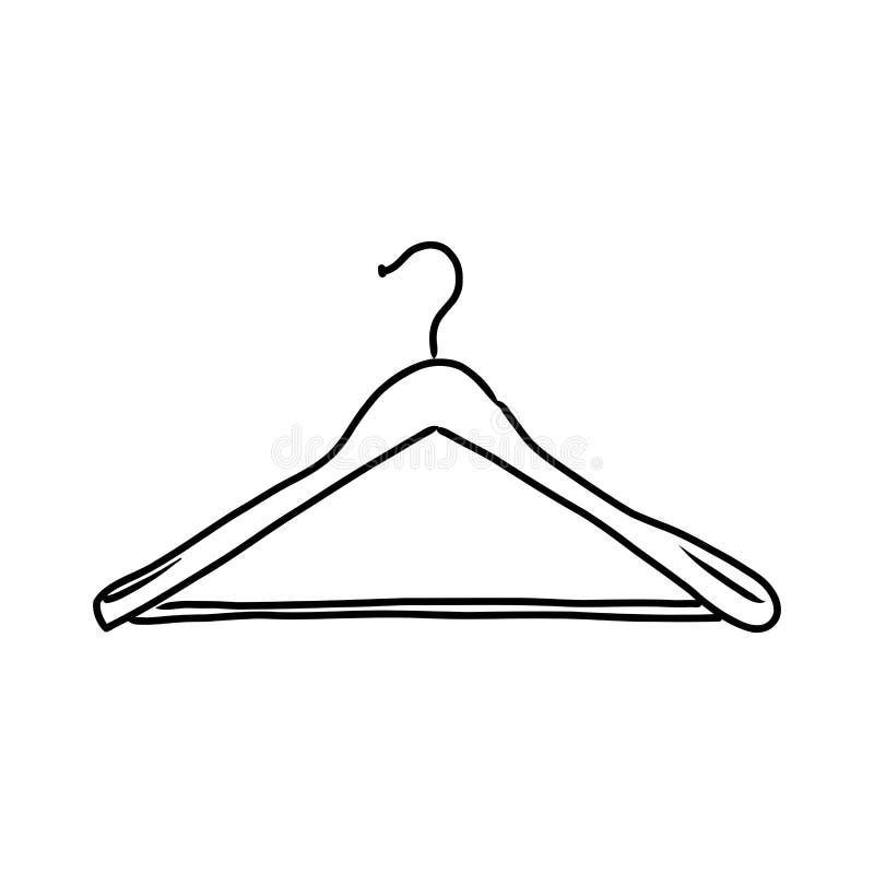 Sketch Hanging Rack Clothing Stock Illustrations – 84 Sketch Hanging ...