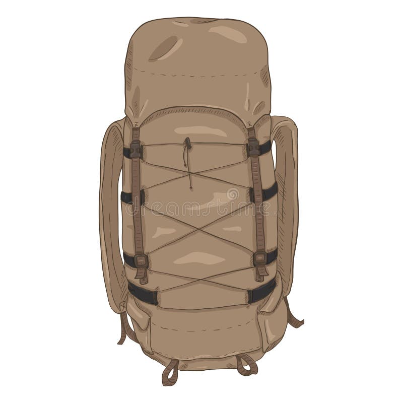 Soldier Backpack Sketch Stock Illustrations – 36 Soldier Backpack ...