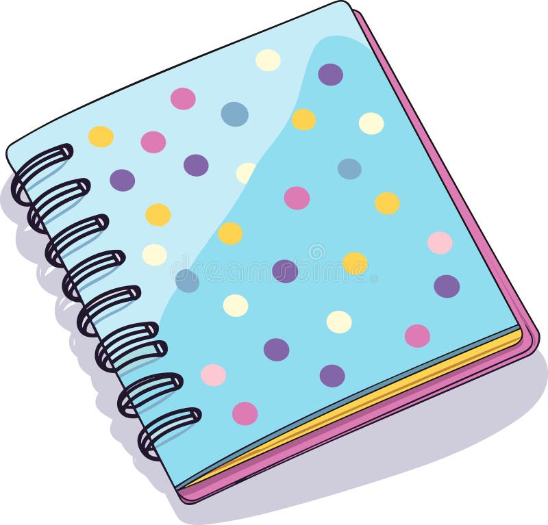 Cartoon Spiral Notebook Stock Illustrations – 1,434 Cartoon Spiral ...