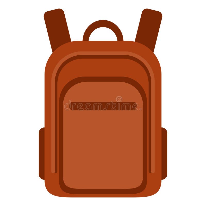 Red School Bag Clipart