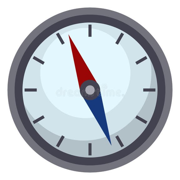 Vector Single Geographic Compass Icon Stock Vector - Illustration of ...