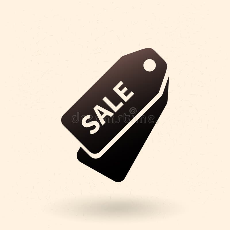 Vector Single Icon - Price Tag Stock Vector - Illustration of bargain ...