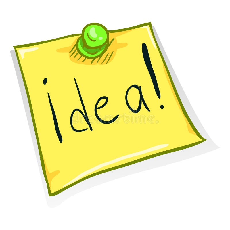 Vector Single Office Sticker on White Background Stock Vector ...