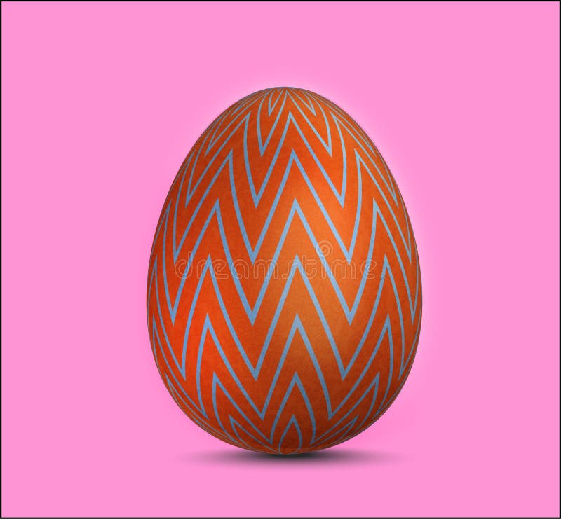 Vector Single Realistic Animal Easter Colored Egg Stock Vector ...