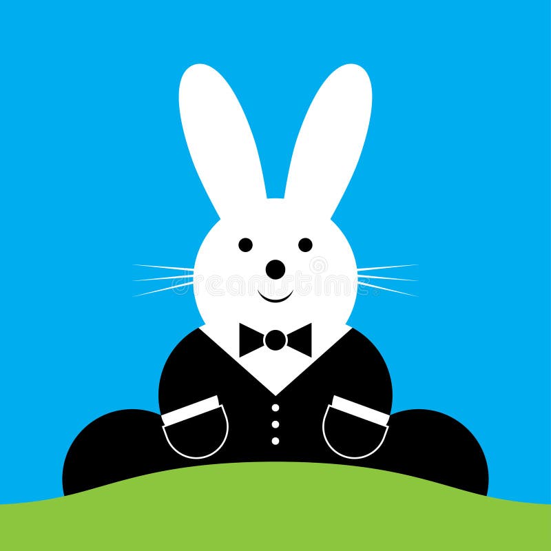 Bunny Suit Silhouette Stock Illustrations – 57 Bunny Suit Silhouette ...