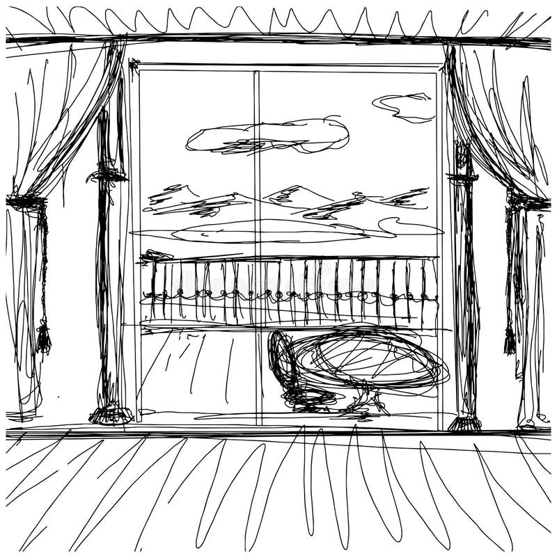 Inside House Background Drawing