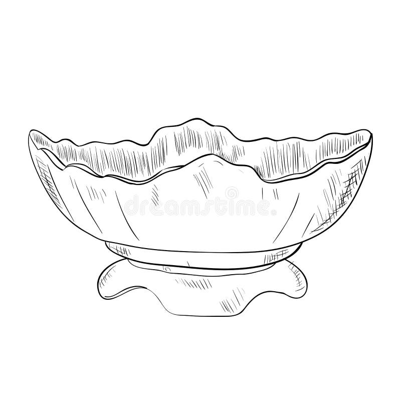 Plate Dish Draw Stock Illustrations – 1,106 Plate Dish Draw Stock ...
