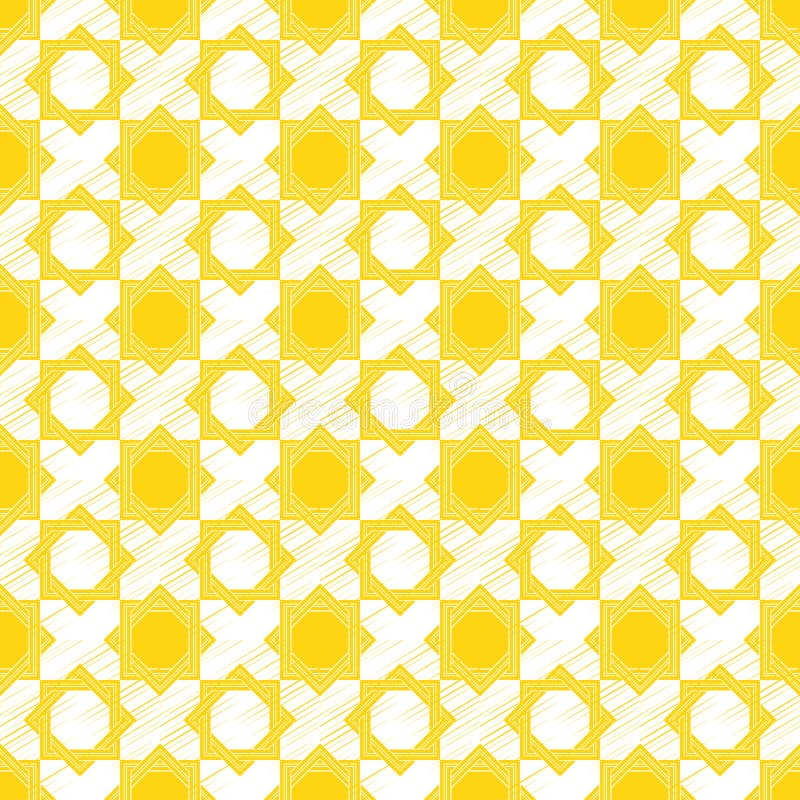 Vector Sketch of Geometric Traditional Pattern Stock Illustration ...