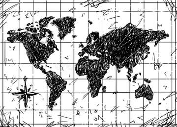 Rough Sketch Europe Map White Stock Illustrations – 101 Rough Sketch ...