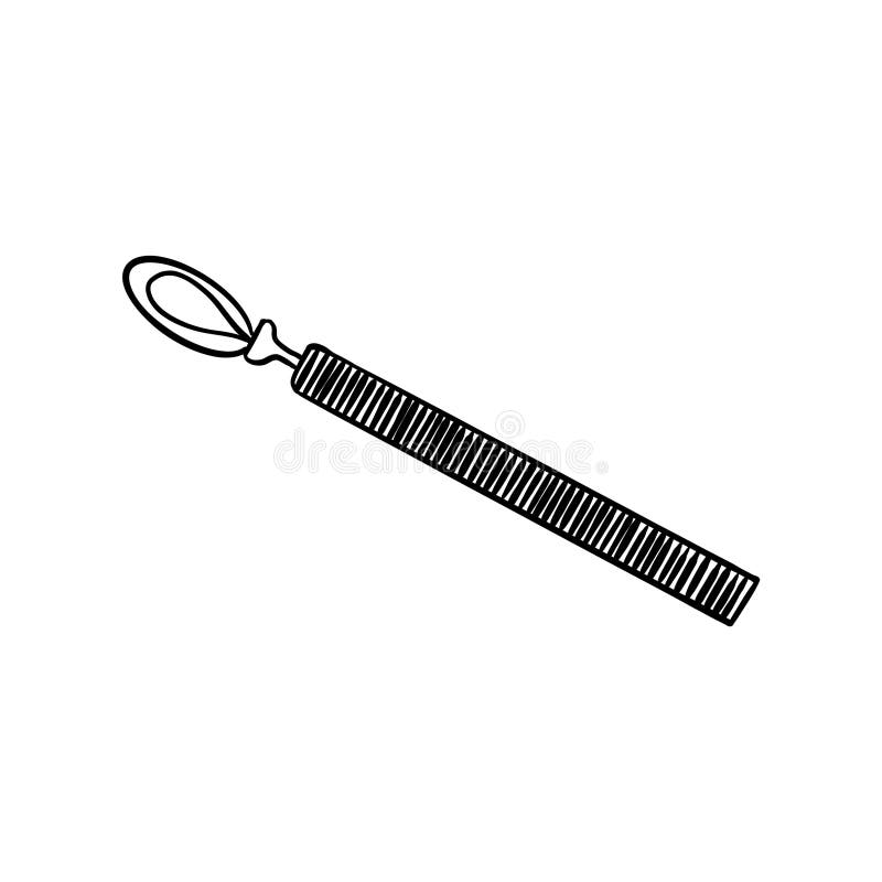 Vector Sketch Hand Drawn Iron Silhouette, Line Art Stock Vector ...