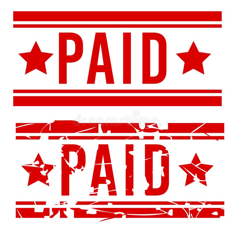 Paid Stamp Stock Illustrations – 3,656 Paid Stamp Stock Illustrations ...