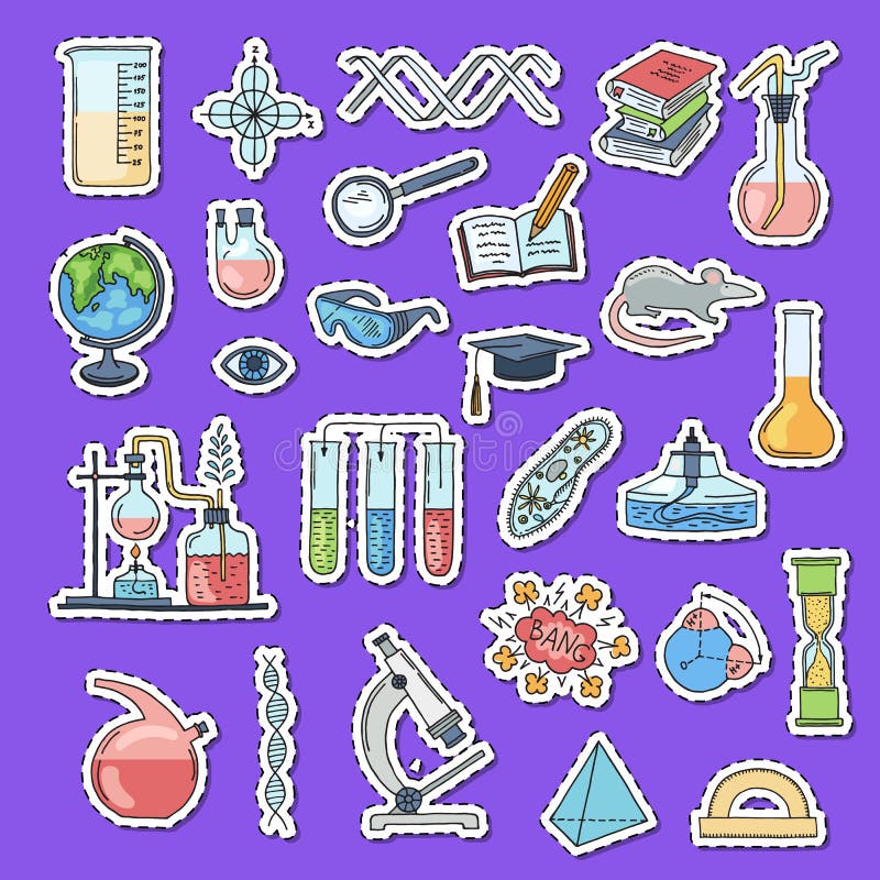 Chemistry Stickers Stock Illustrations – 643 Chemistry Stickers Stock ...