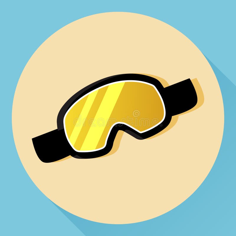 Vector Ski Snowboarding Goggles Stock Vector - Illustration of care ...