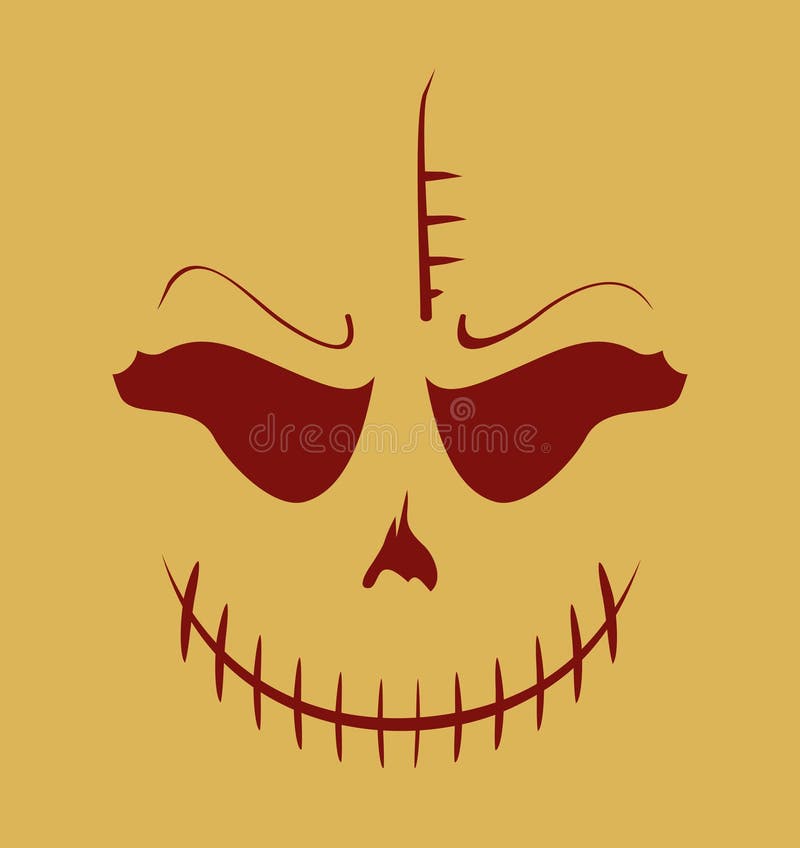 Evil laugh emoticon stock vector. Illustration of design - 71113643