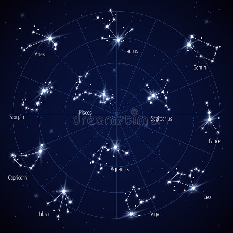Star Map Constellation Stock Illustrations – 9,826 Star Map ...