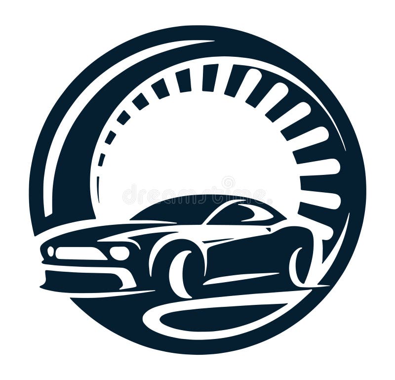 Sleek Front View Car Silhouette Stock Illustrations – 191 Sleek Front ...