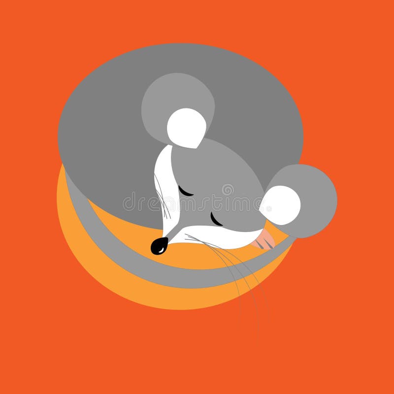 Sleeping Mouse stock vector. Illustration of clipart - 65076374 Sleeping Mouse stock vector. Illustration of clipart - 65076374