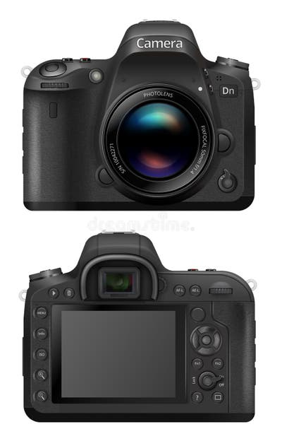 Digital Camera Front Back Stock Illustrations – 1,269 Digital Camera ...