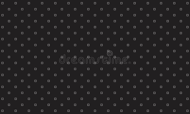 Vector Small Square Outline Pattern Background Black and White for ...