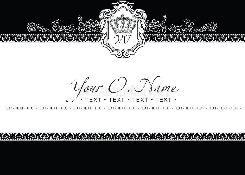 Vector Small Title Frame stock vector. Illustration of card - 22984161