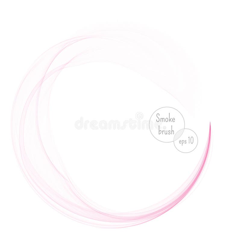 Vector Smoke Brush. Vector Isolated Image of Smoke Stock Vector ...