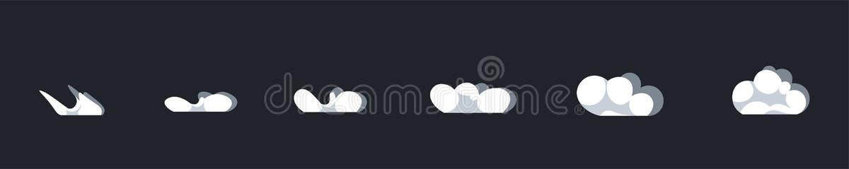 Smoke Animation Sequence Stock Illustrations – 170 Smoke Animation ...