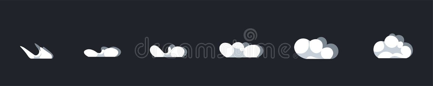 Smoke Animation Sequence Stock Illustrations – 170 Smoke Animation ...
