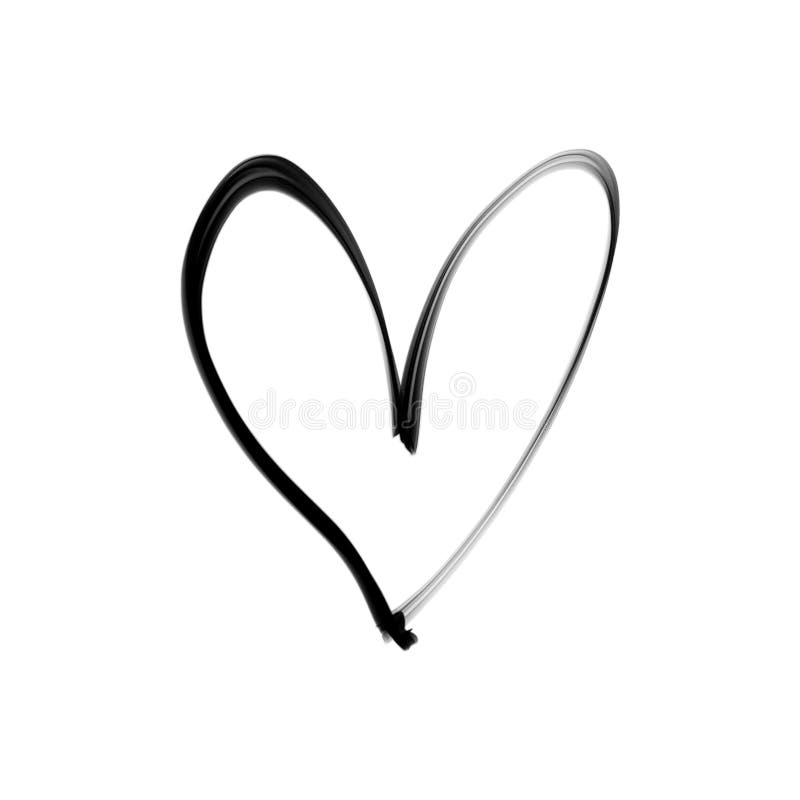 Vector Smoke Heart Shape. Wave, Vibration Stock Illustration ...