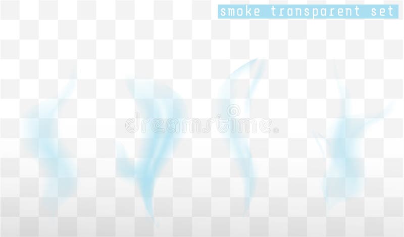 Vector Smoke Set. Vector Isolated Image of Smoke Stock Vector ...