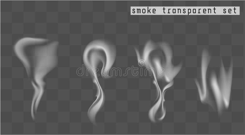 Vector Smoke Set. Vector Isolated Image of Smoke Stock Vector ...
