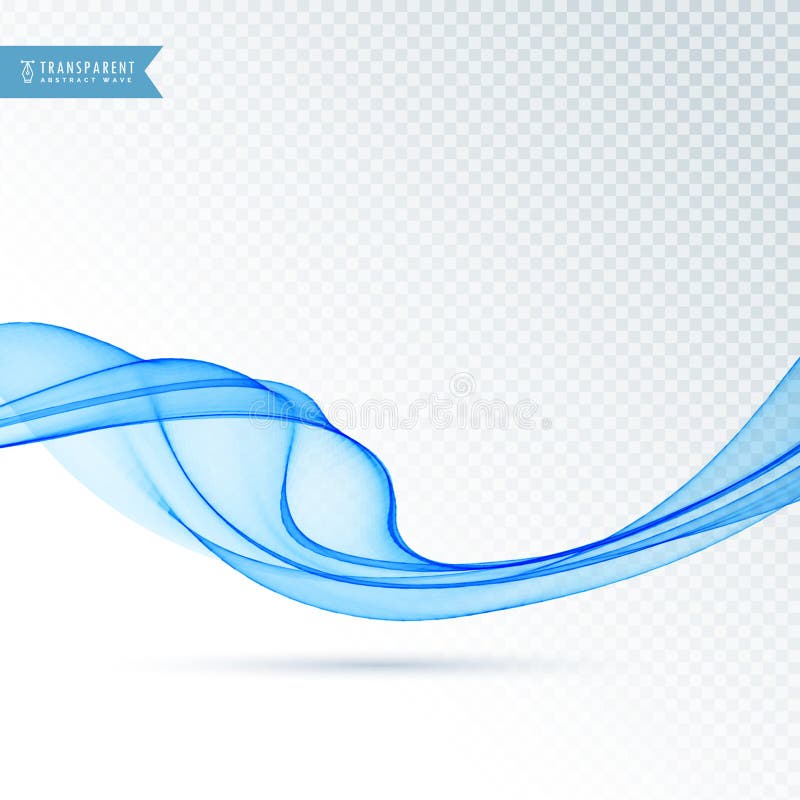 Smooth Blue Wave Vector Background Stock Vector - Illustration of ...