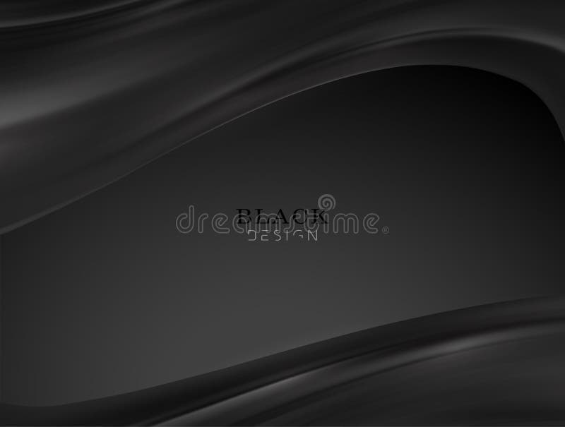 Smooth Elegant Black Satin Texture Abstract Background. Luxurious ...