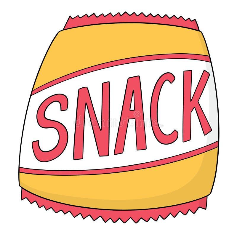 Snack stock vector. Illustration of draw, drawing, design - 75337265