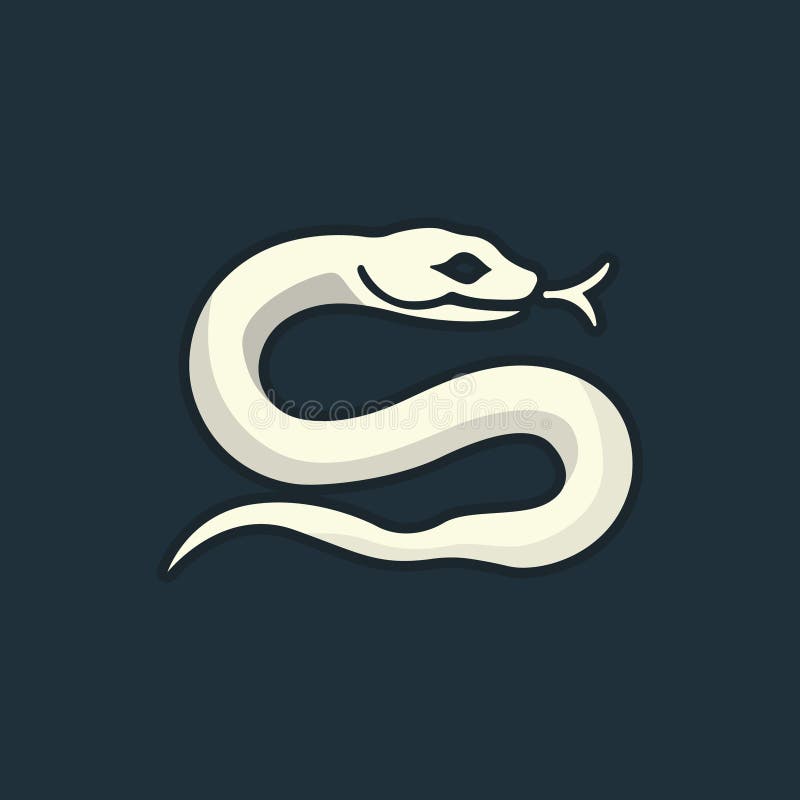 Vector Snake Icon. Symbol of 2025 Year Snake. Snake Logo. Stylish Snake ...