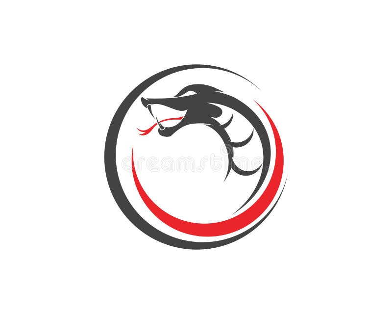 Vector Snake Simple Logo Design Element Stock Vector - Illustration of ...