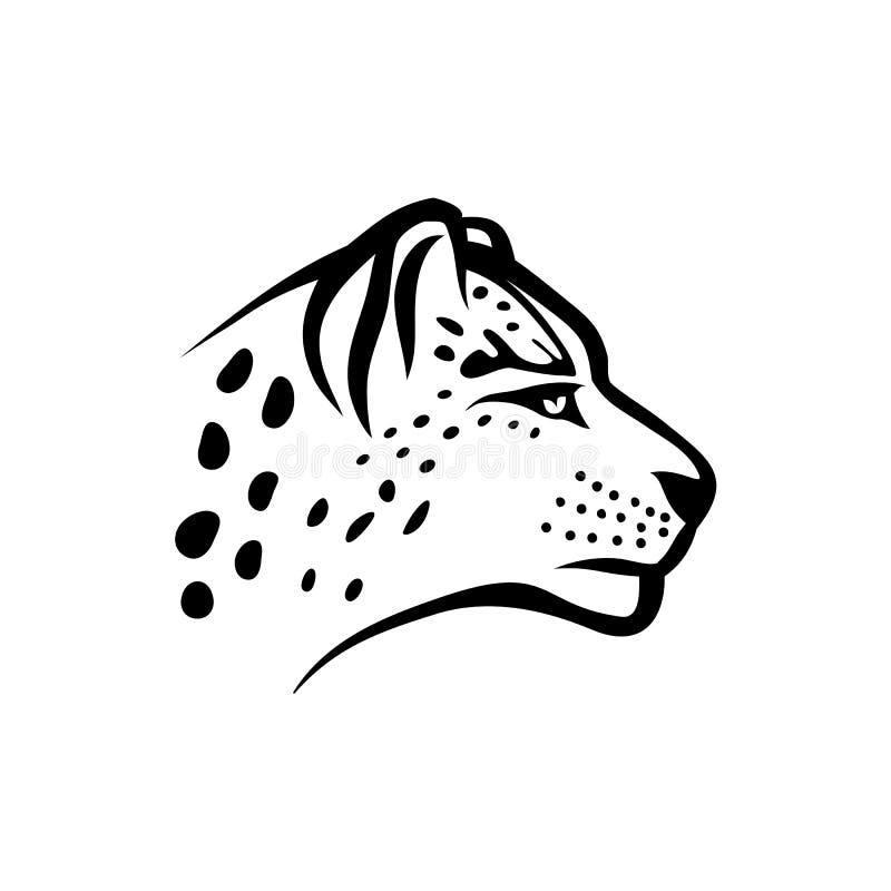 Leopard Outline Clipart