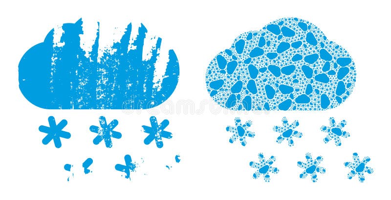 Snow Weather Icon Recursion Mosaic and Grunge Textured Icon Stock ... Snow Weather Icon Recursion Mosaic and Grunge Textured Icon Stock ...