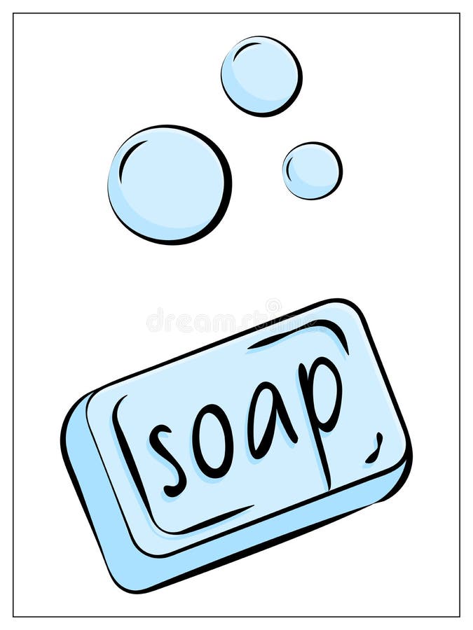 Vector Soap with Foam Flat Icon. Single High Quality Symbol of Soap ...