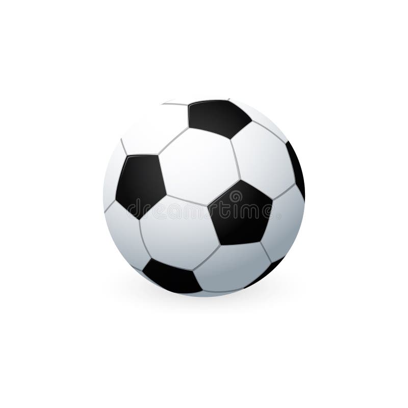 Vector ball, soccer ball stock illustration. Illustration of fifa ...