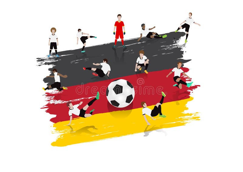 Germany flag in grunge stock vector. Illustration of abstract - 91223912