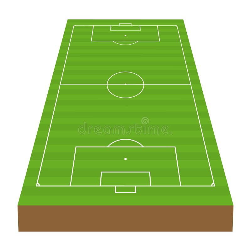 Vector soccer playground stock vector. Illustration of light - 171107734