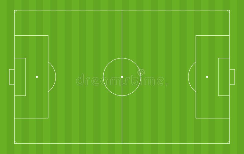 Vector soccer playground stock vector. Illustration of concept - 217123863