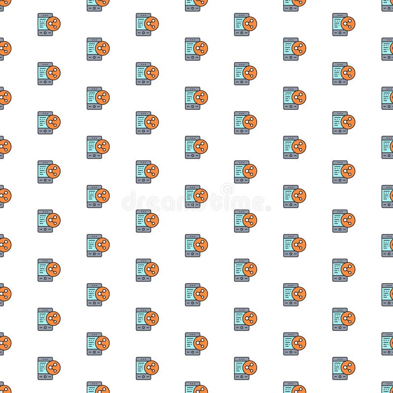 Vector Social Media Link, Connection, Network Pattern with Various ...