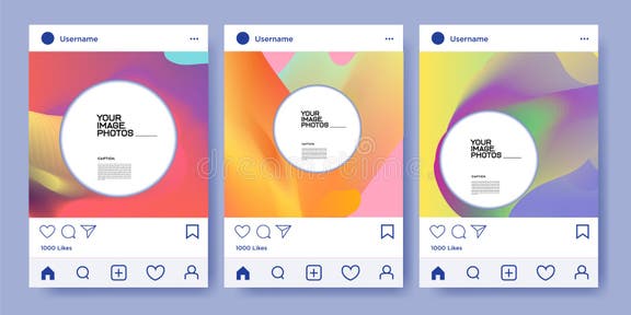 Vector Social Media Post and Feed Design Template Stock Vector ...